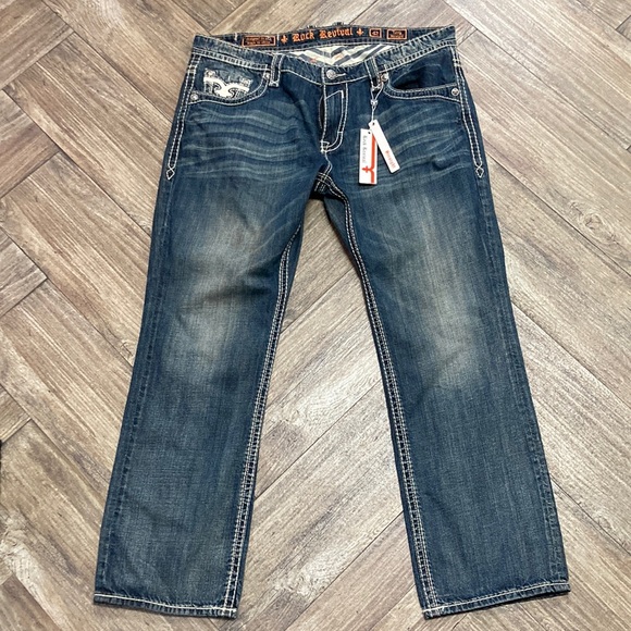 Rock Revival | Jeans | Rock Revival Tony Straight Cut Jeans | Poshmark